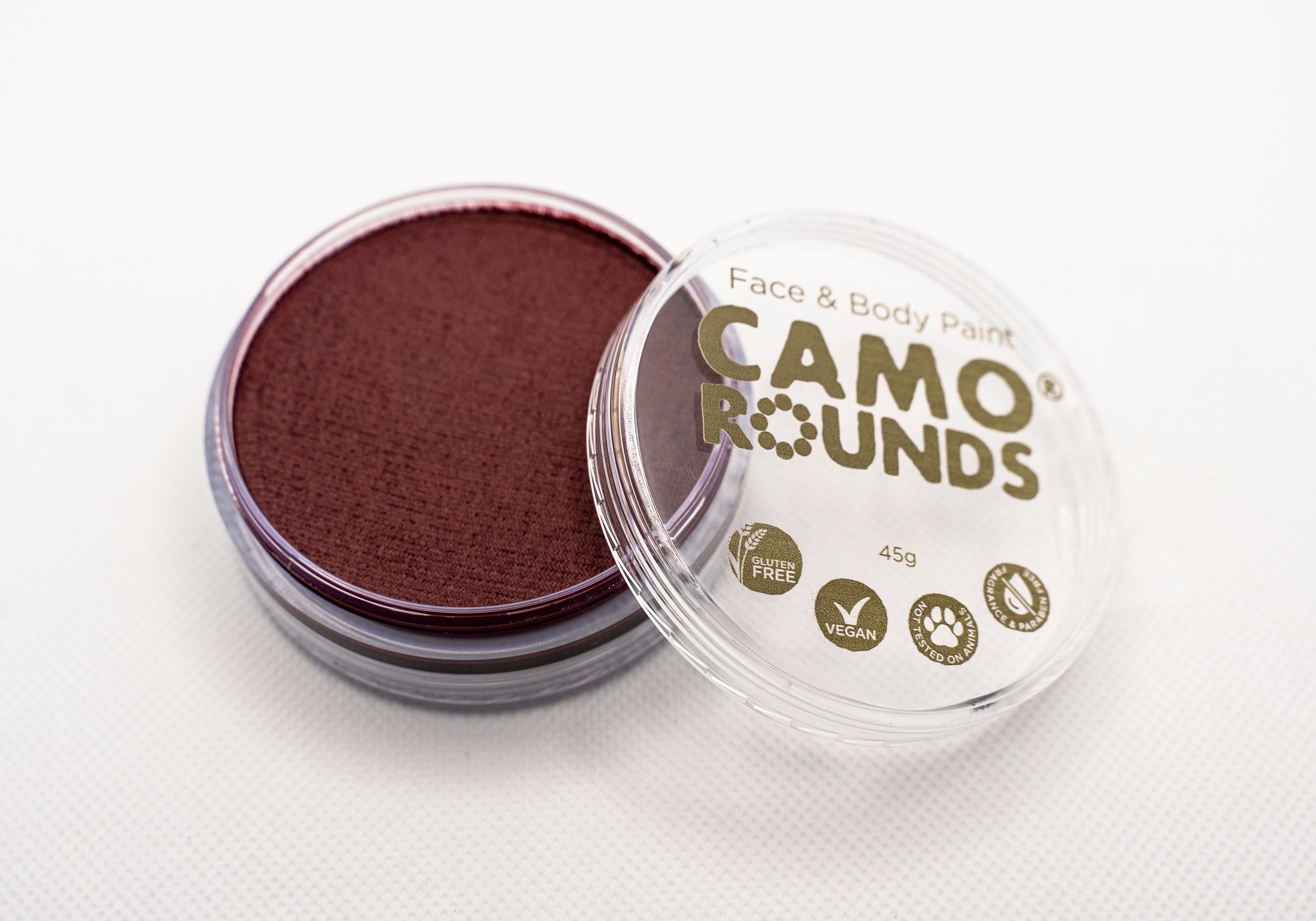 SPORTS COLLECTION MAROON Face Paint | Camo Rounds®